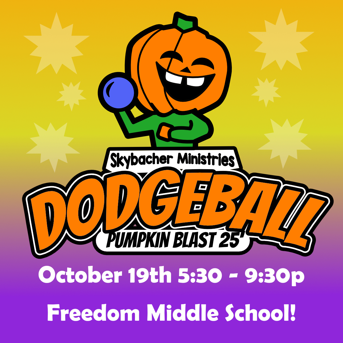 Dodgeball 25 insta | Skybacher Ministries Inc.